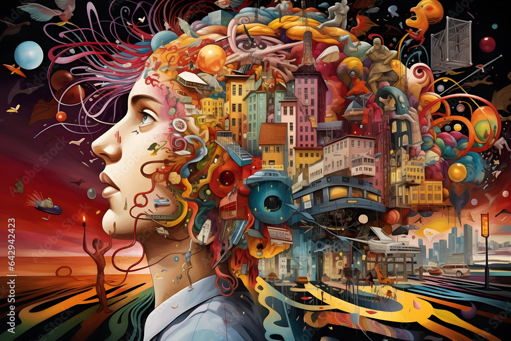 Visualizing ADHD Complexity A Dynamic Depiction of Focus, Distraction ...