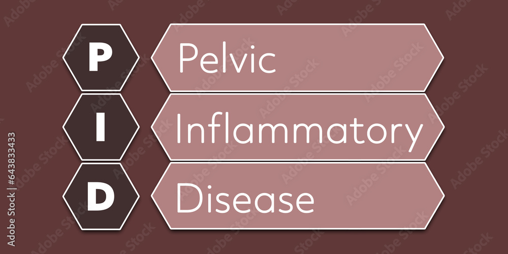 PID Pelvic Inflammatory Disease. An Acronym Abbreviation of a common ...