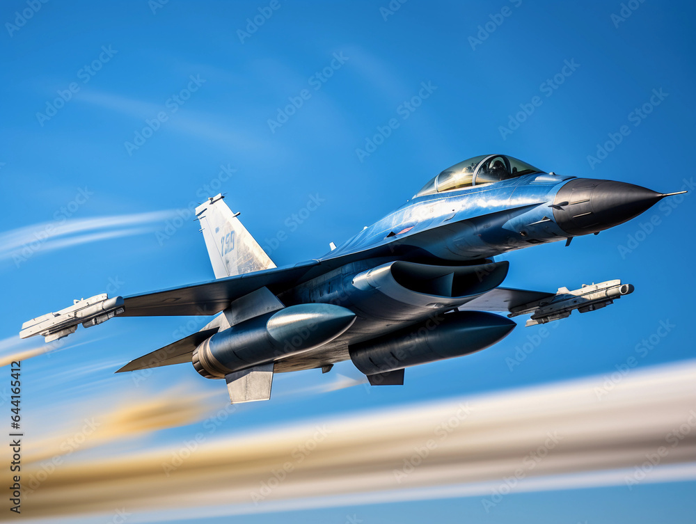 High - speed capture of an fighter jet breaking the sound barrier ...