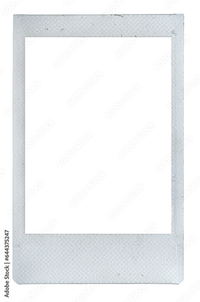 Instax Photo Polaroid Film Frame Overlays. Isolated PNG Textures. Stock ...