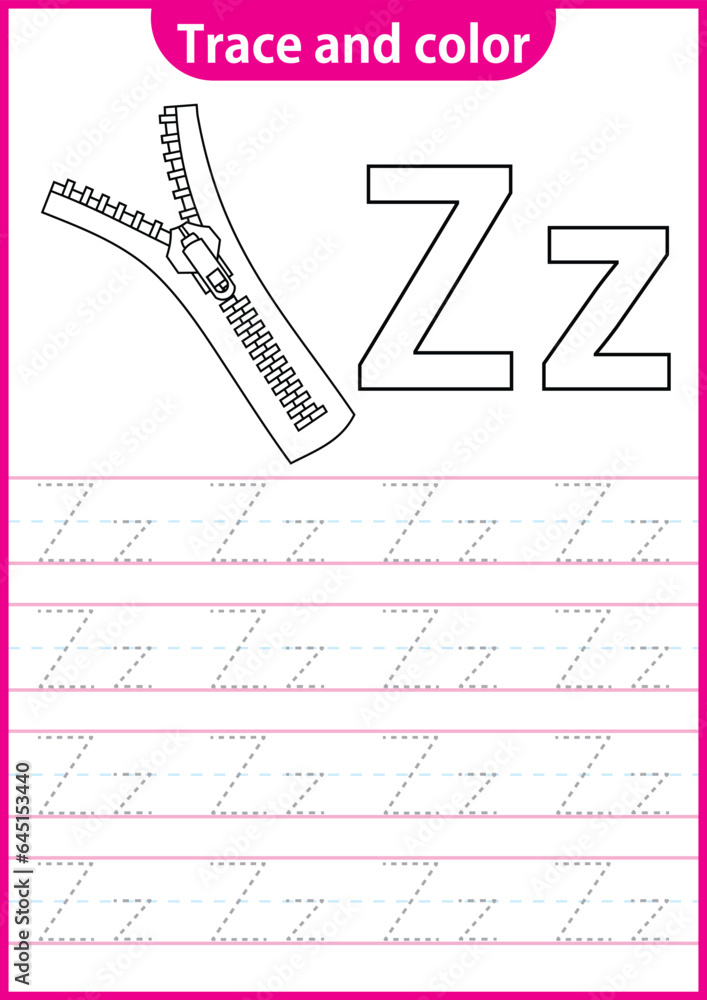 English writing worksheet for kg writing practice activity for children ...
