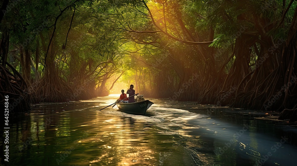 Fishing boat charts its course, life jacket, herring, canoe, kayak ...