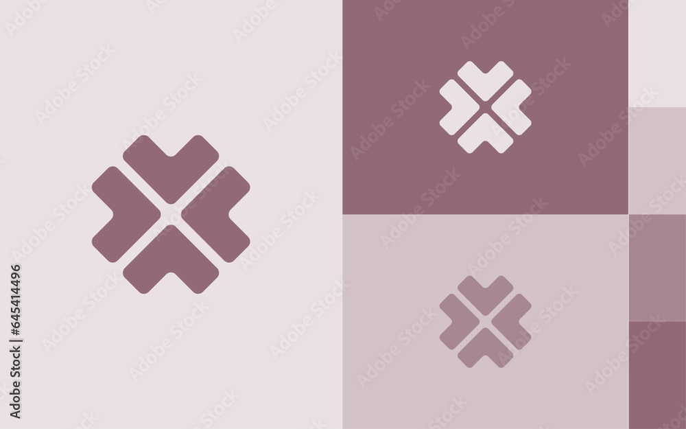logos and brand with a color palette for brand identity Stock Vector ...