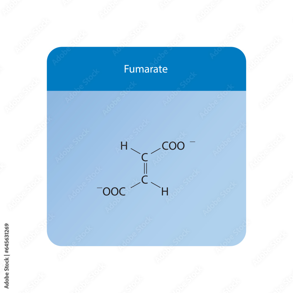Fumarate Dicarboxylic Acid - intermediate in the citric acid cycle ...