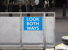 Look Both Ways Sign Free Stock Photo - Public Domain Pictures