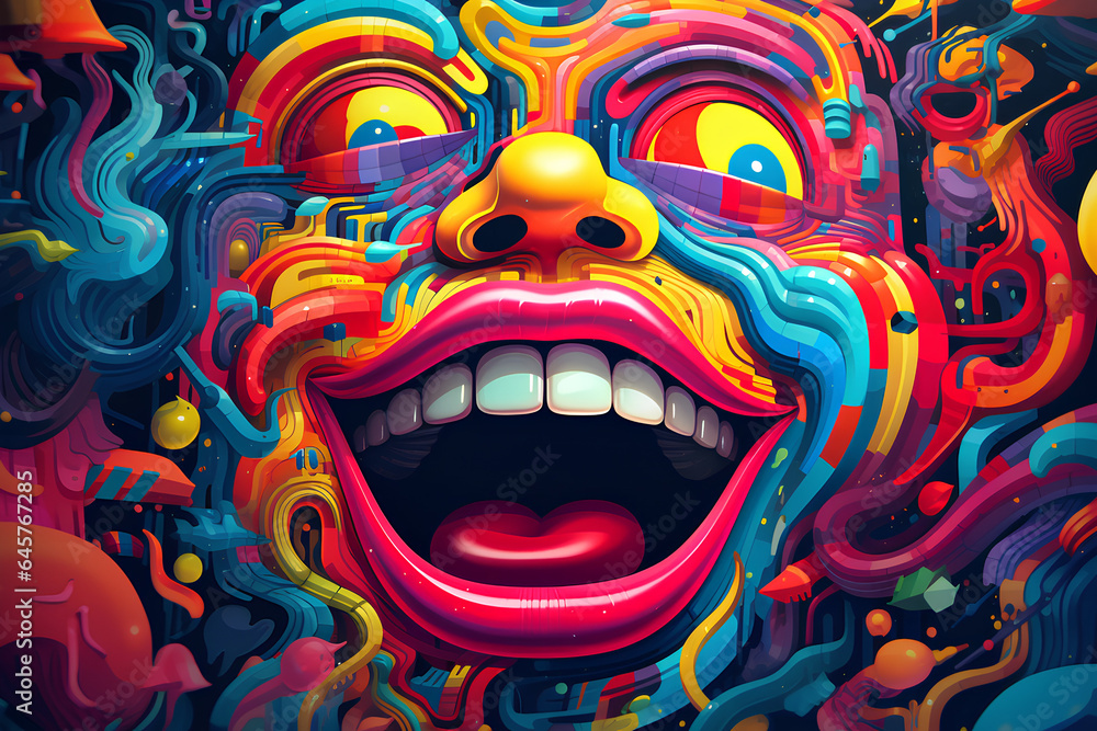 Dive into a colorful world where memes, emojis, and digital vernacular ...