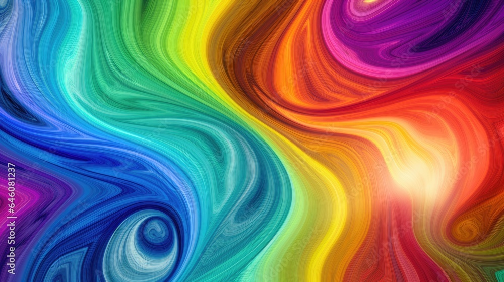 Illustration Stock Pride Rainbow Colorful abstract creative modern ...