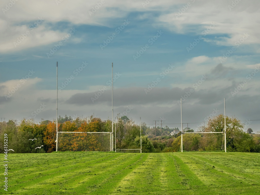 Training pitch for Irish National sport camogie, hurling, rugby and ...