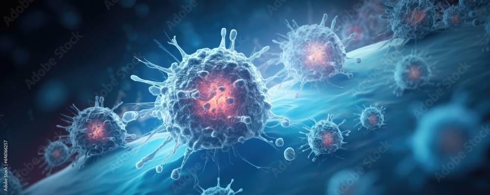 image of cell mutating due to genetic abnormality. The cells abnormal ...