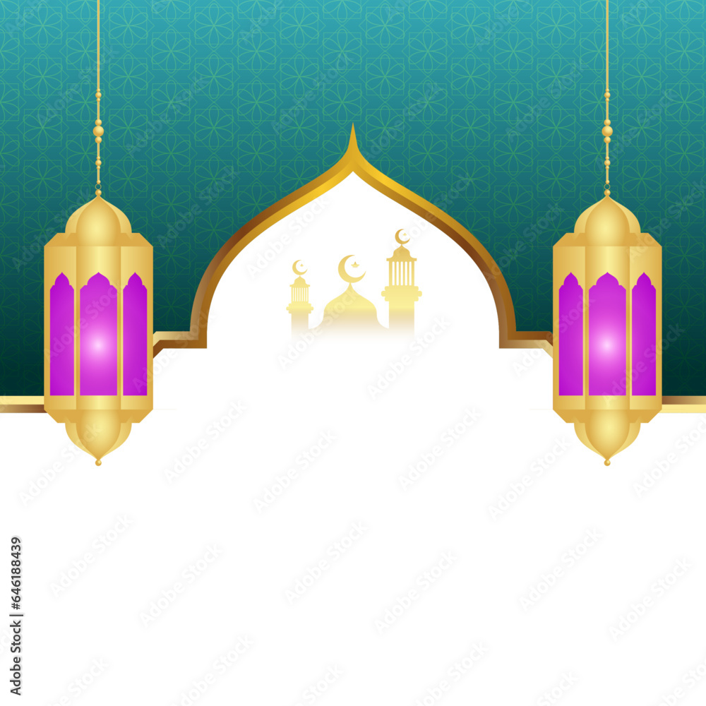 Ramadan ramadhan islamic arabic frame golden texture eid al fitr ...