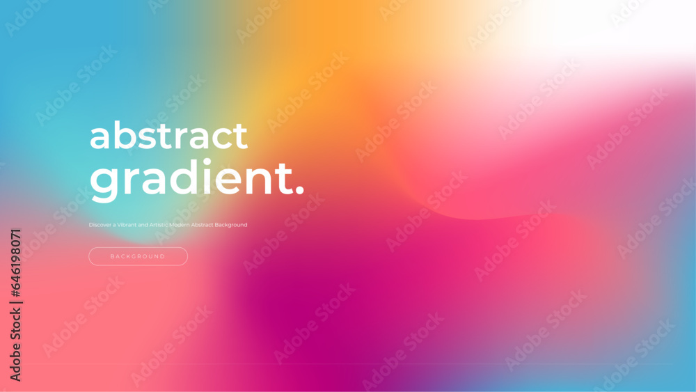 Vector colorful gradient trendy background abstract Stock Vector | Adobe Stock