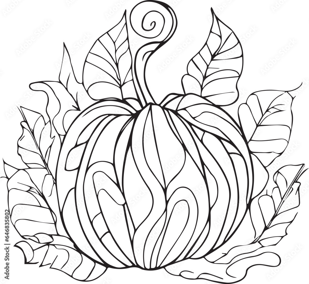 Nature Thanksgiving coloring sheet, free printable coloring pages, hand ...