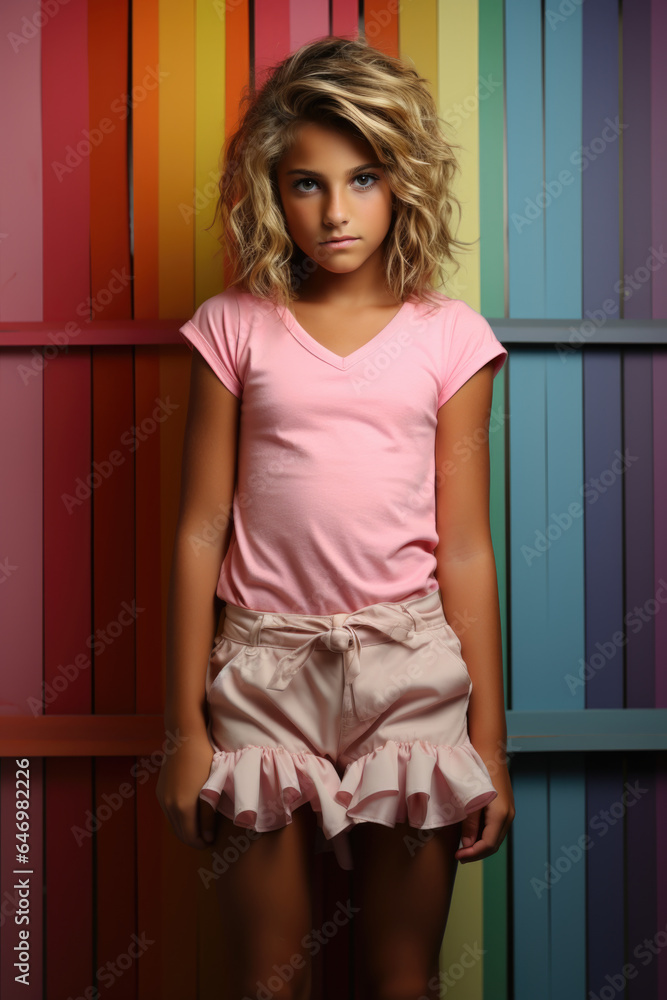 Trans Kid - ai generated Stock Photo | Adobe Stock