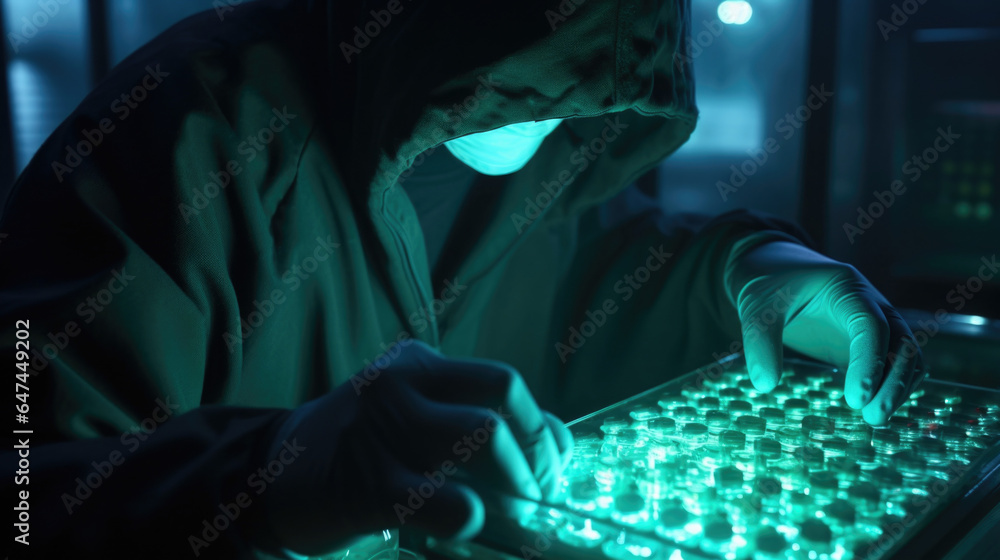 In a smoky, underground genetic black market, the Genetic Hacker is ...