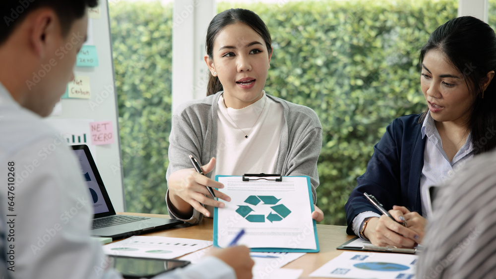 Carbon offset price report CO2 emission. Future growth Net zero waste ...