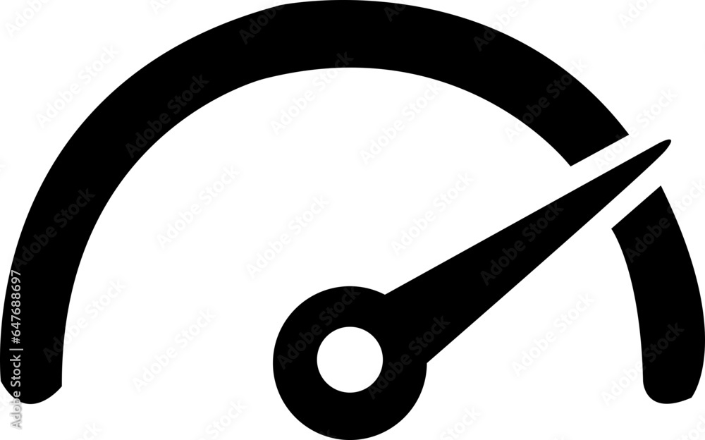 Speedometer, gauge meter icon. scale, level of performance. Speed dial ...