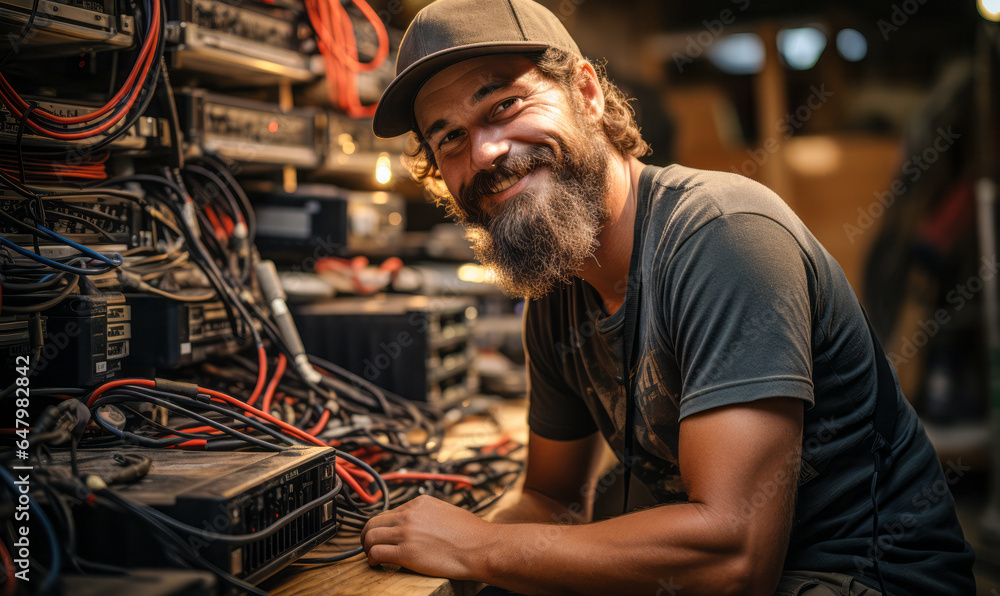 Making Moments Memorable: The Technical Artistry of AV Equipment. Stock ...