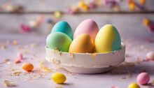 Easter Eggs Still Life Free Stock Photo - Public Domain Pictures