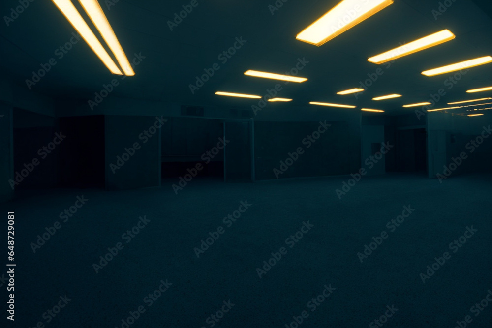 Backrooms Liminal Space Realistic Stock Illustration Adobe Stock
