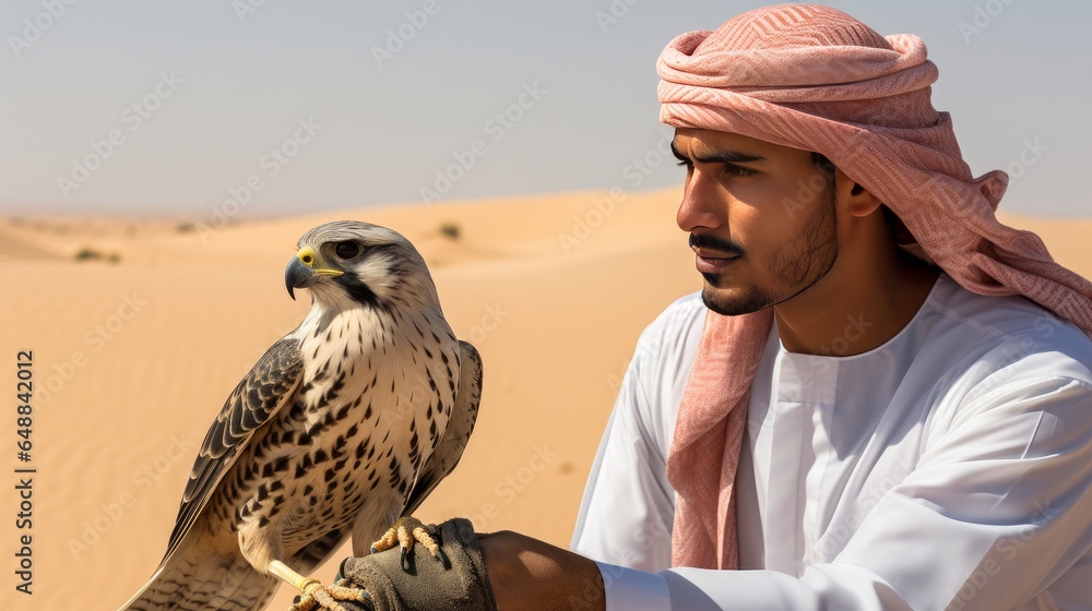More prominent spotted falcon Clanga clanga with a youthful female ...
