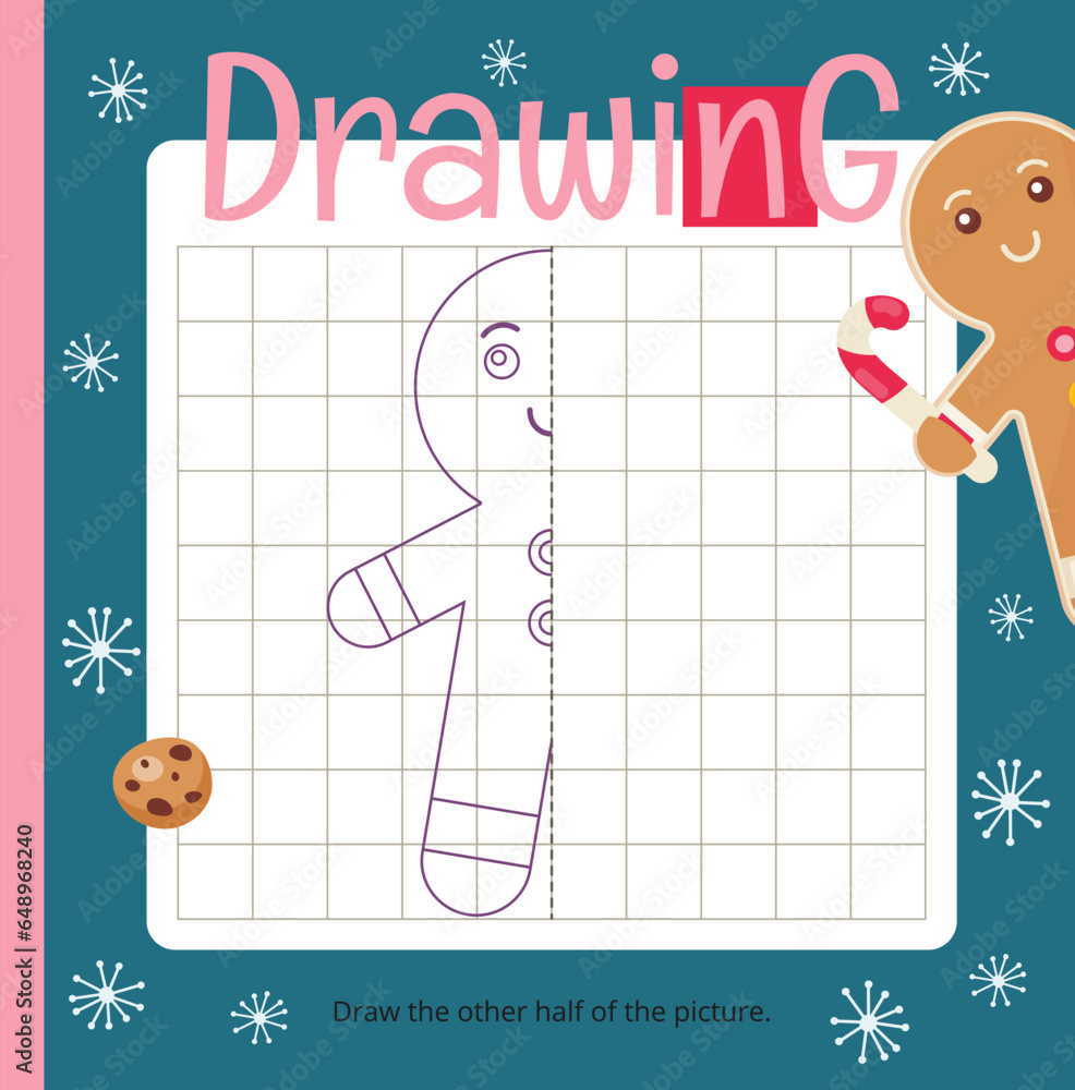 Christmas activities for kids. Finish the picture – Christmas ...