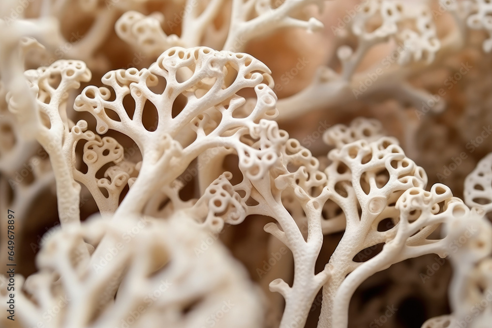 Photo Stock Coral Skeletons Unveiled: Eternal Beauty and Intricate ...