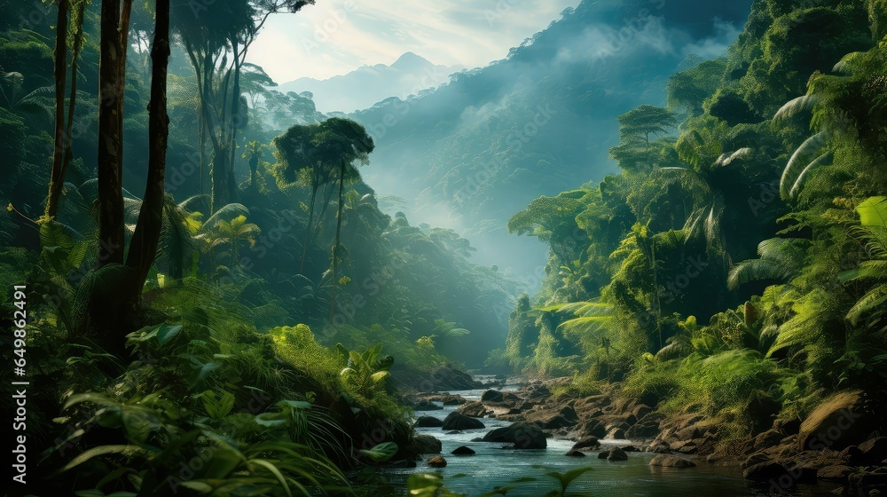 animal sumatran rainforest rainforests illustration jungle indonesia ...