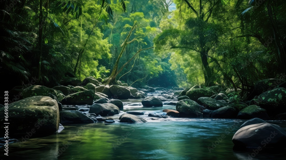 nature daintree rainforest australias illustration queensland tropical ...