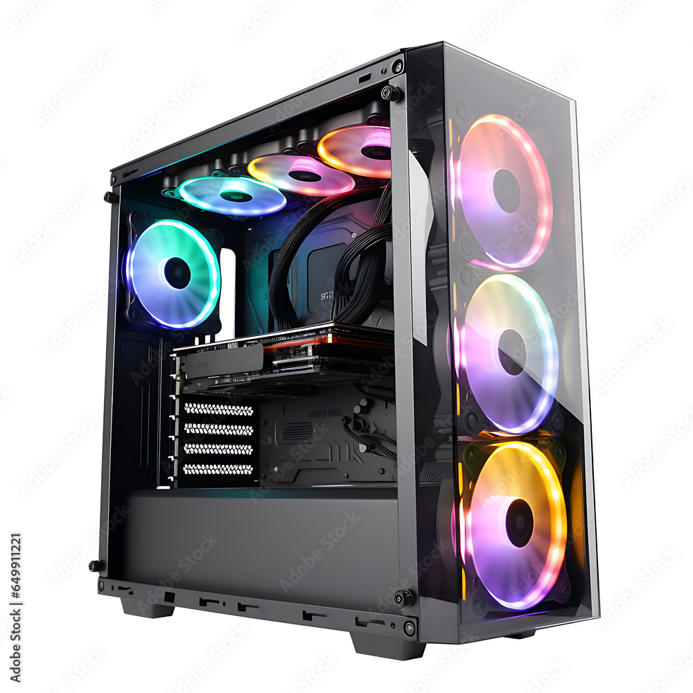 concept design of gaming workstation station custom pc computer build ...