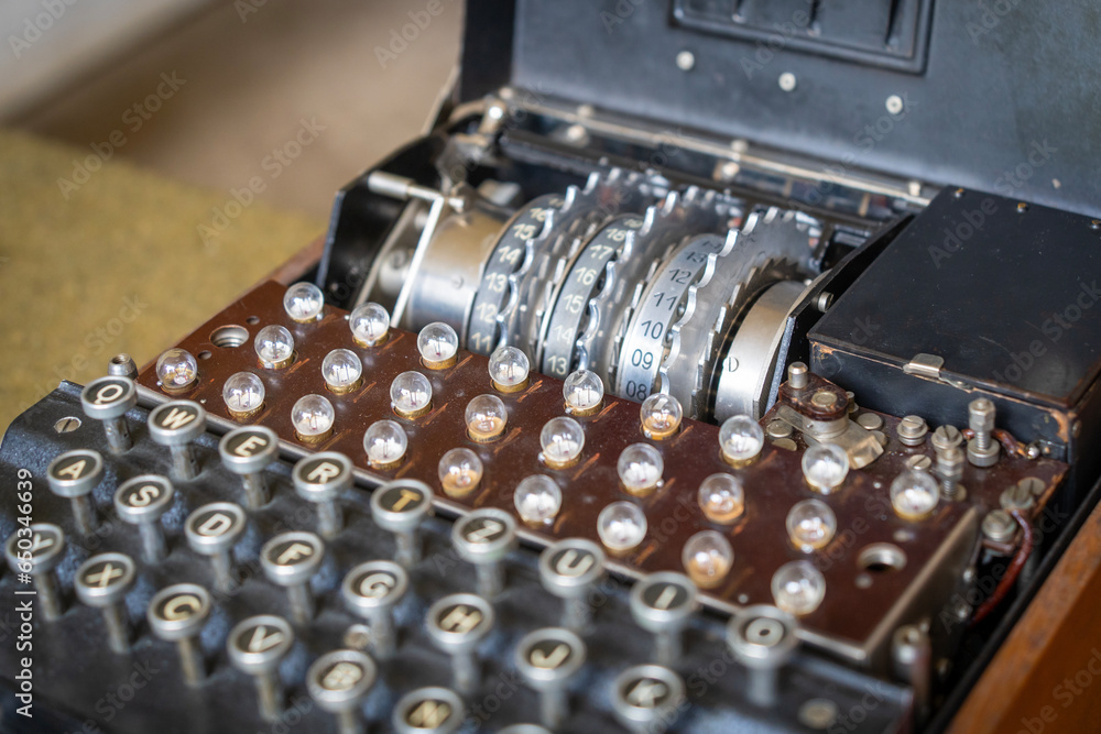 Enigma The German Cipher Machine Created For Sending Messages During