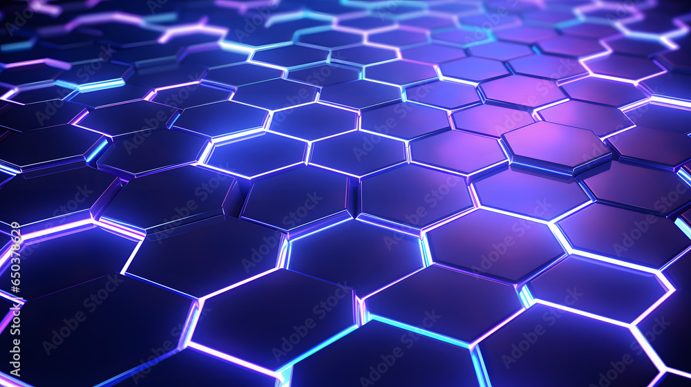 textured hexagonal background seamless technographic grid design ...