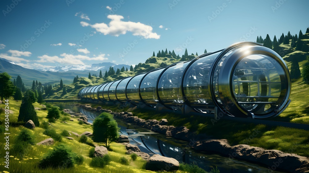 Green Hydrogen renewable energy production pipeline. Green hydrogen gas for clean electricity ...