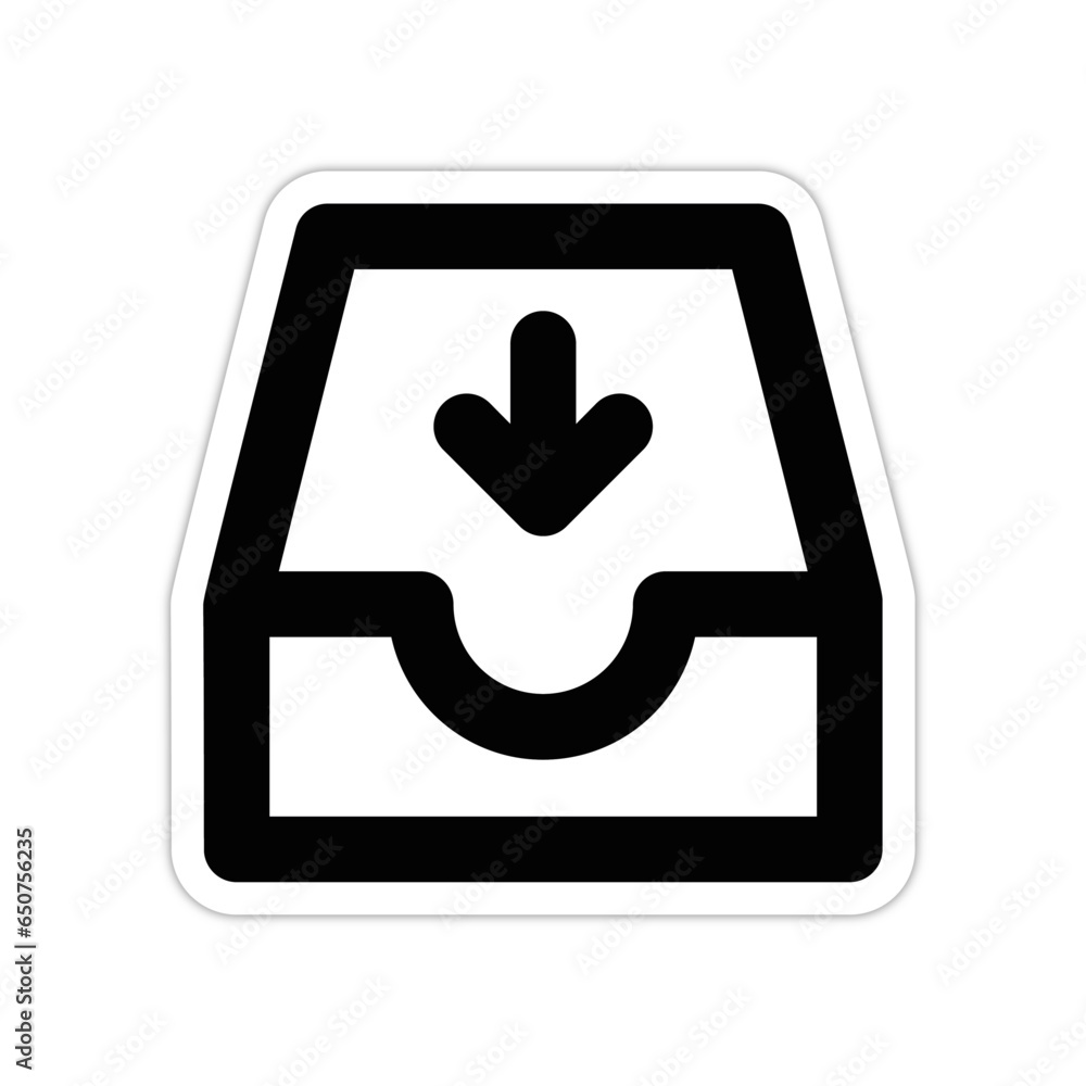 picto logo icones et symbole disque dur donnée gras relief Stock Vector ...