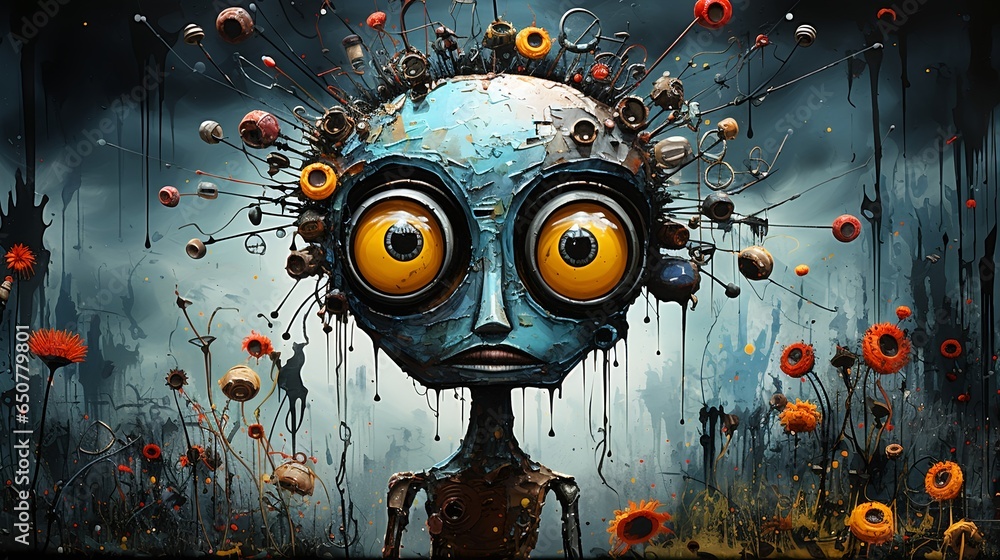 Otherworldly Asylum, Surreal Psychosis, Abstract Insanity, Mad ...