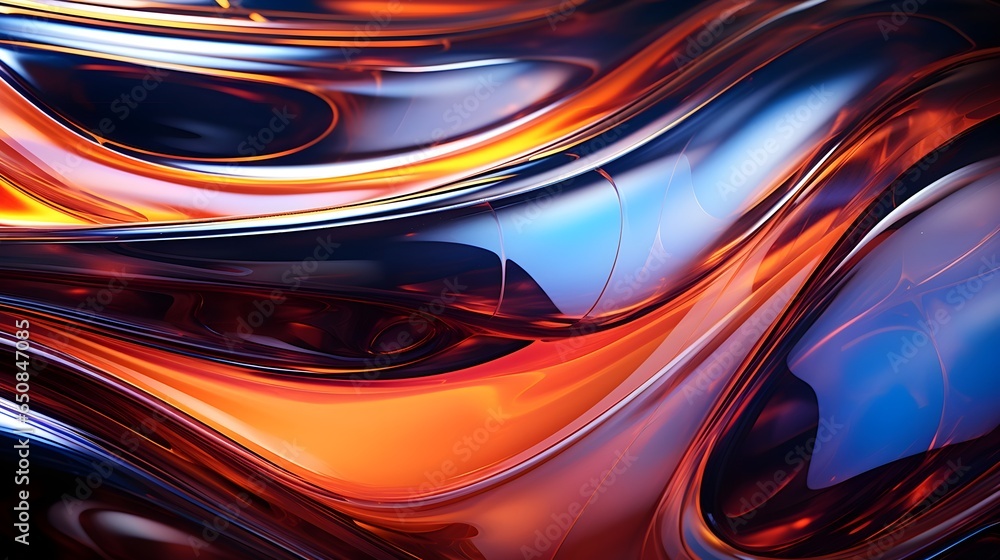 Liquid Metal Dreams, Mercury rivers, molten reflections, metallic ...