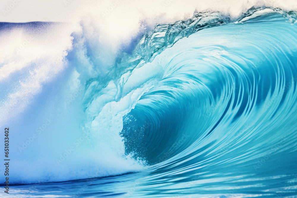 Wave On The Water. Сoncept Wave Mechanics, Water Pollution, Surfing ...