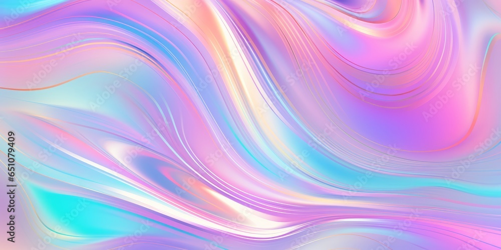 Ultra-modern glimmering rainbow foil pattern without any seams. The ...