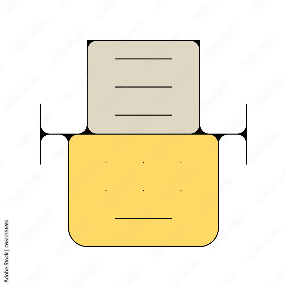 picto logo icones et symbole machine a ecrire fin couleur 素材庫向量圖 ...