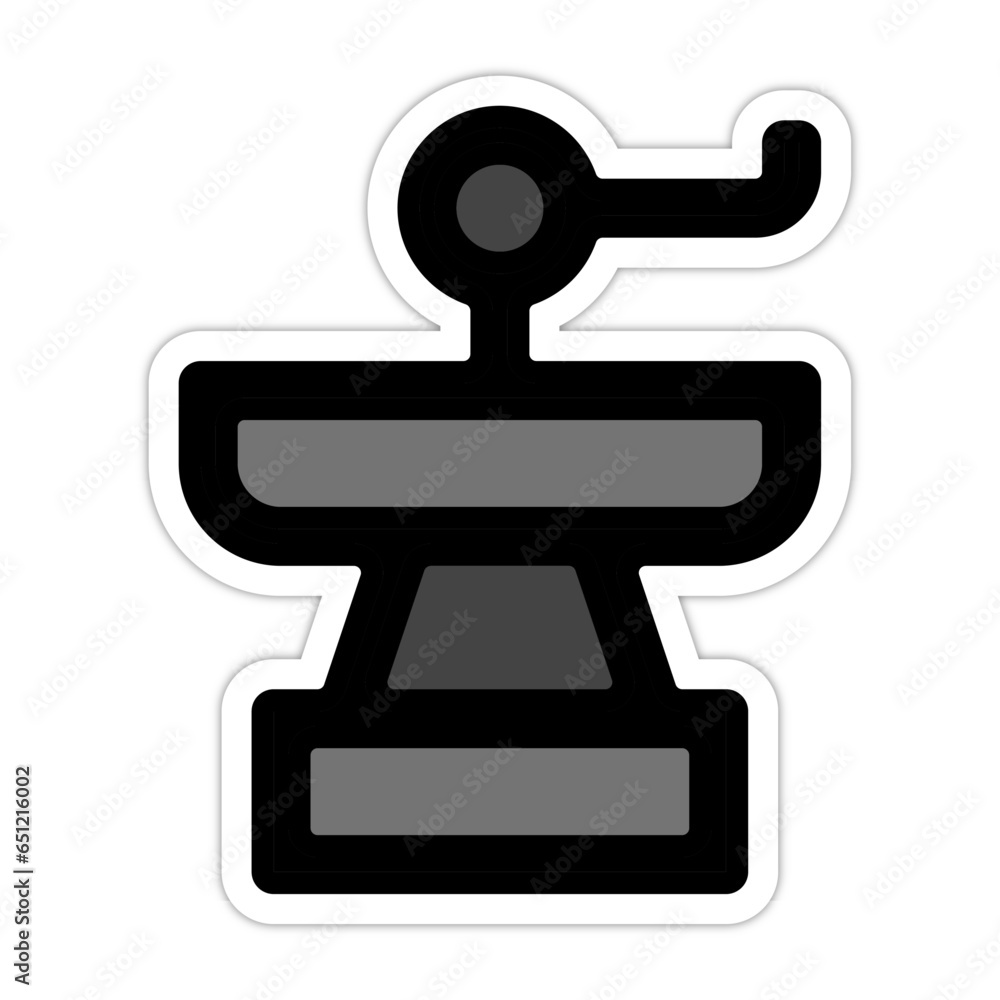 picto logo icones et symbole moulin grinder cafe cafetiere machine a ...