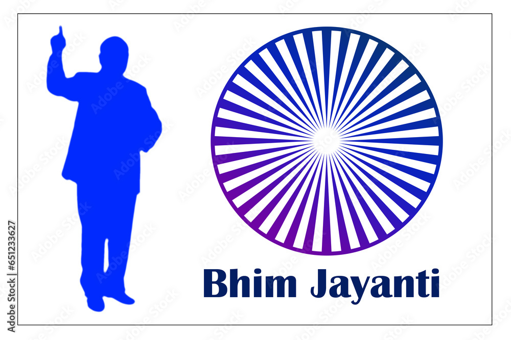 Ambedkar Jayanti vector illustration, 14th april.BR Ambedkar Jayanti ...