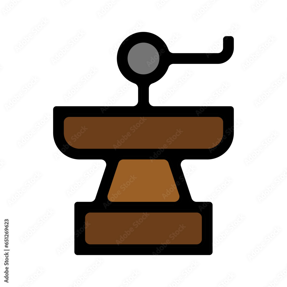 picto logo icones et symbole moulin grinder cafe cafetiere machine a ...