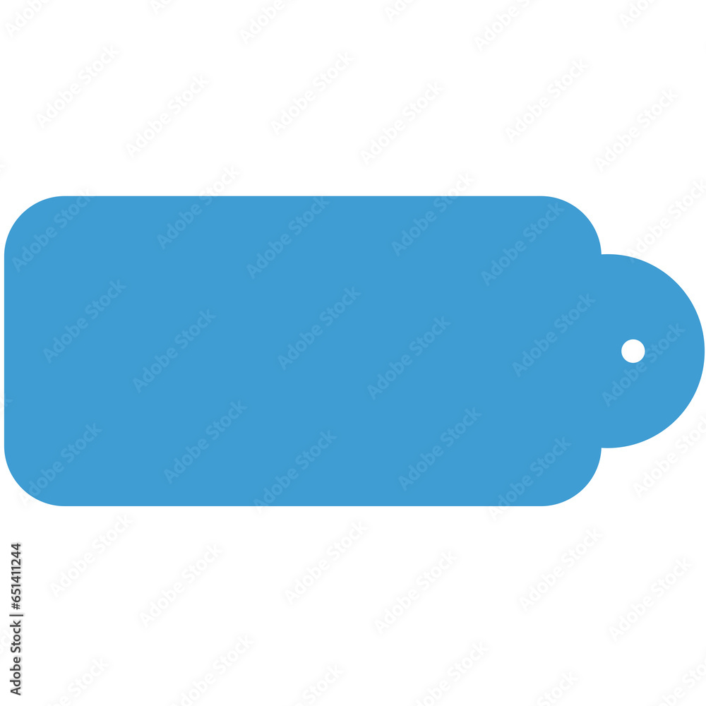 Digital png illustration of blue label on transparent background Stock ...