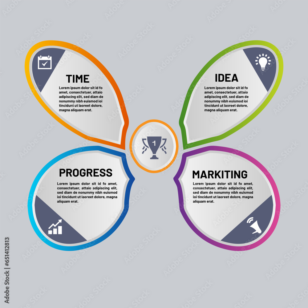 Line step infographic. 5 options workflow diagram, number infograph ...