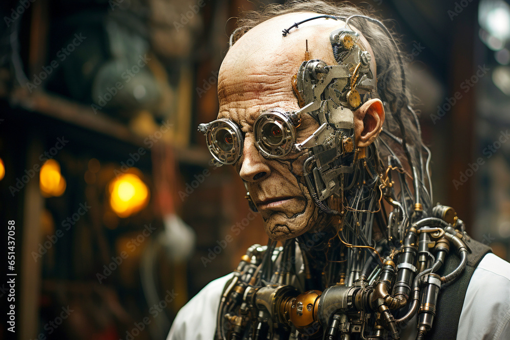 Mechanical Nightmare: The Creepy Horror of Robot Cyborg Human Machine ...