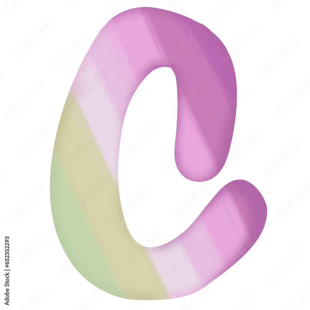 PNG image, English font, A to Z, rainbow lowercase Stock Illustration ...