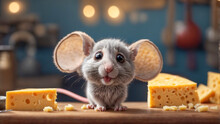 Cheesy Mouse Clipart Free Stock Photo - Public Domain Pictures