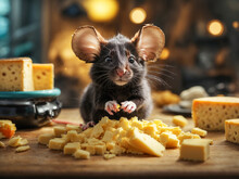 Cheesy Mouse Clipart Free Stock Photo - Public Domain Pictures