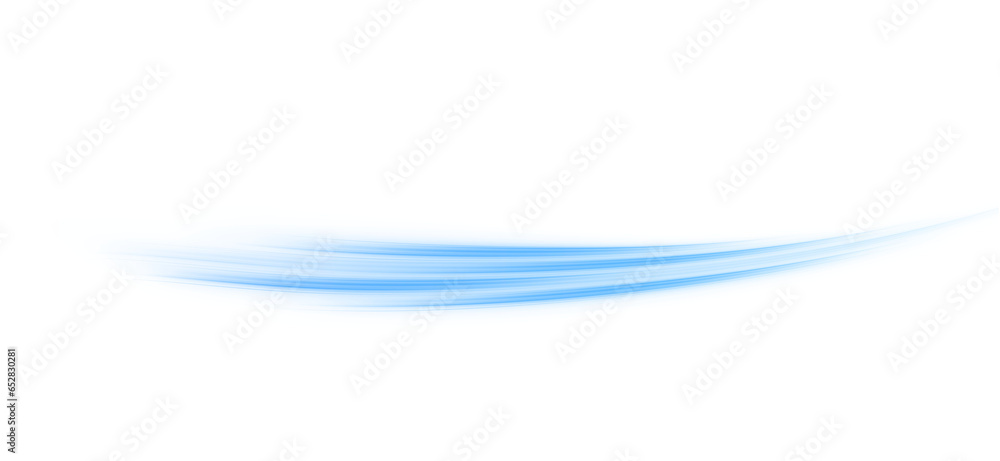 Luminous blue lines png of speed. Format PNG. Light glowing effect png ...