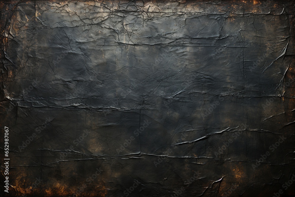 Black Parchment Harmony, a Vintage Paper Texture Background Evoking the ...