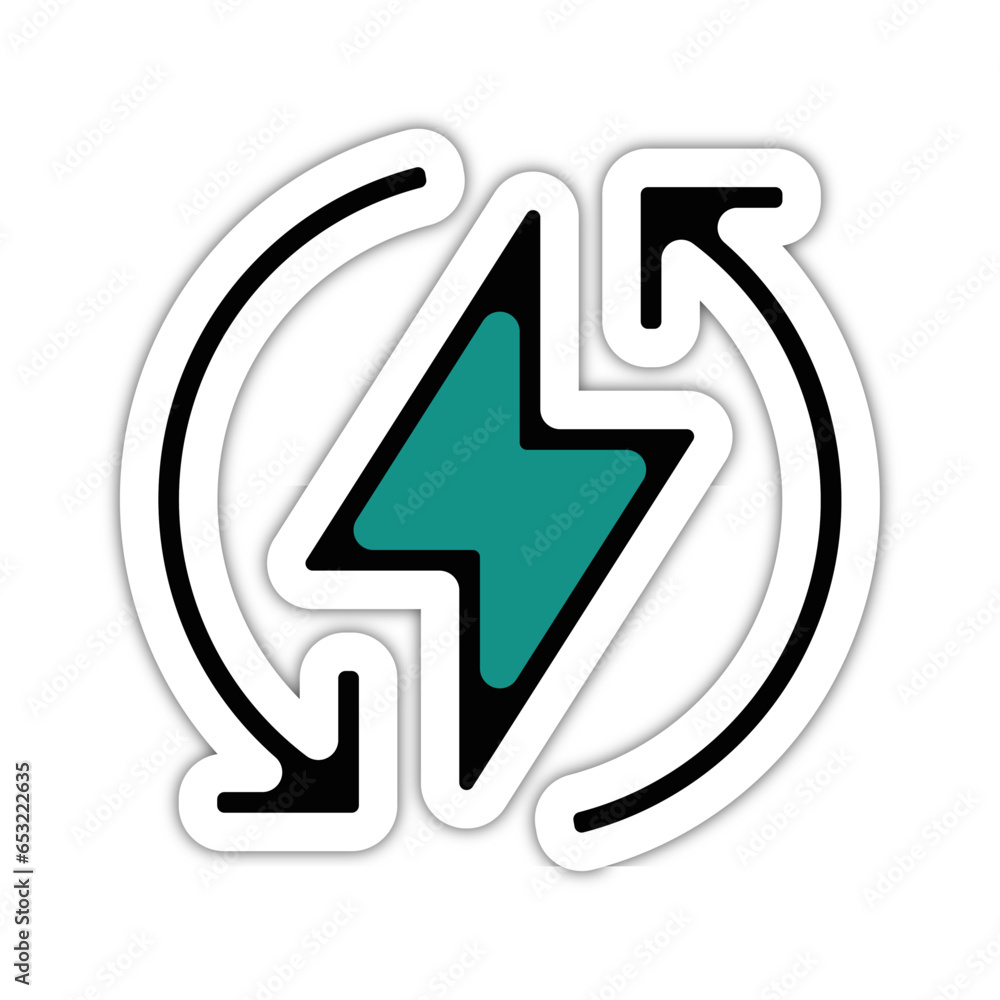 picto logo icones et symbole ecologie recyclage renouvlable electricite ...